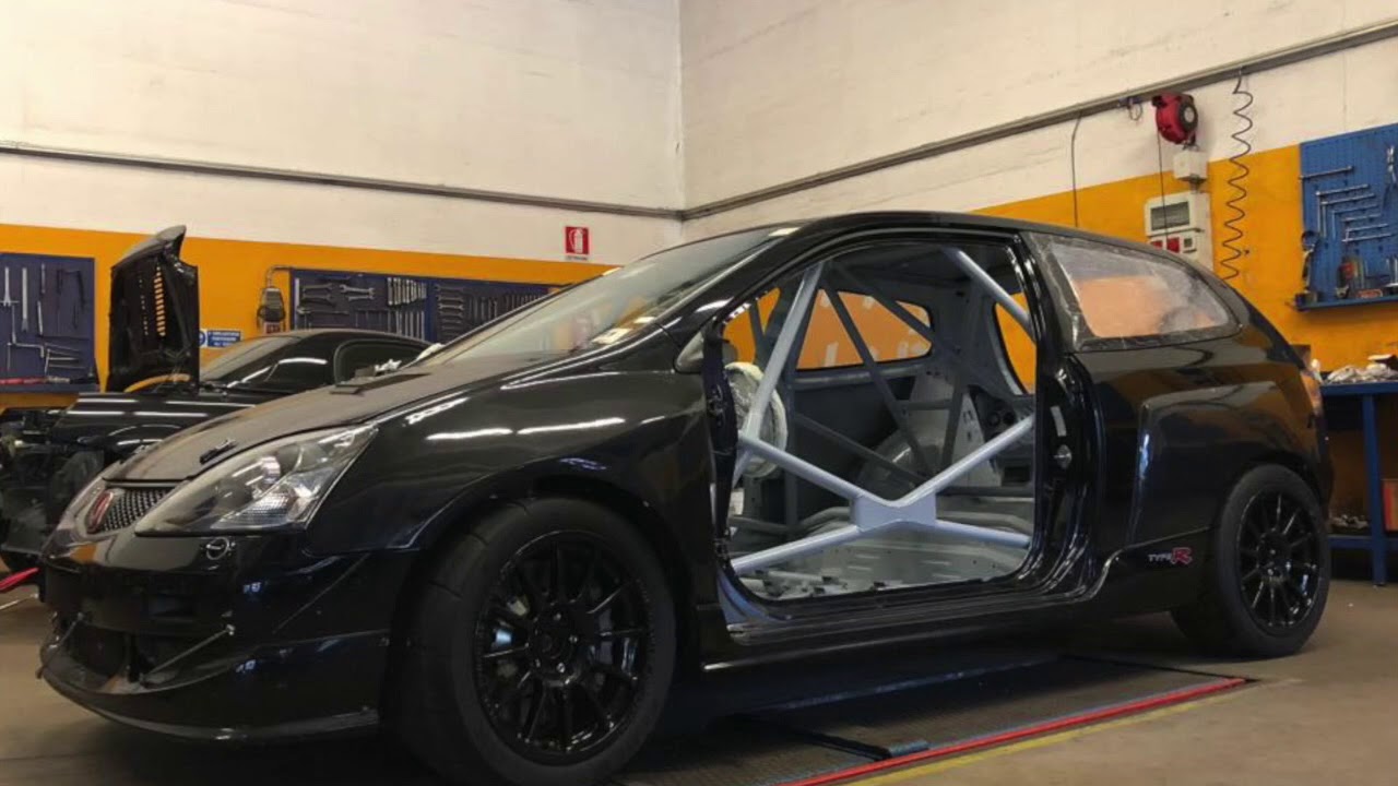 Honda Civic Ep3 Turbo Project - RollCage - - YouTube