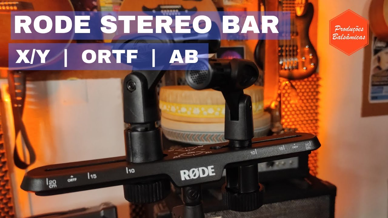 RODE STEREO BAR - Excelente para as três técnicas de captação em Stereo ...