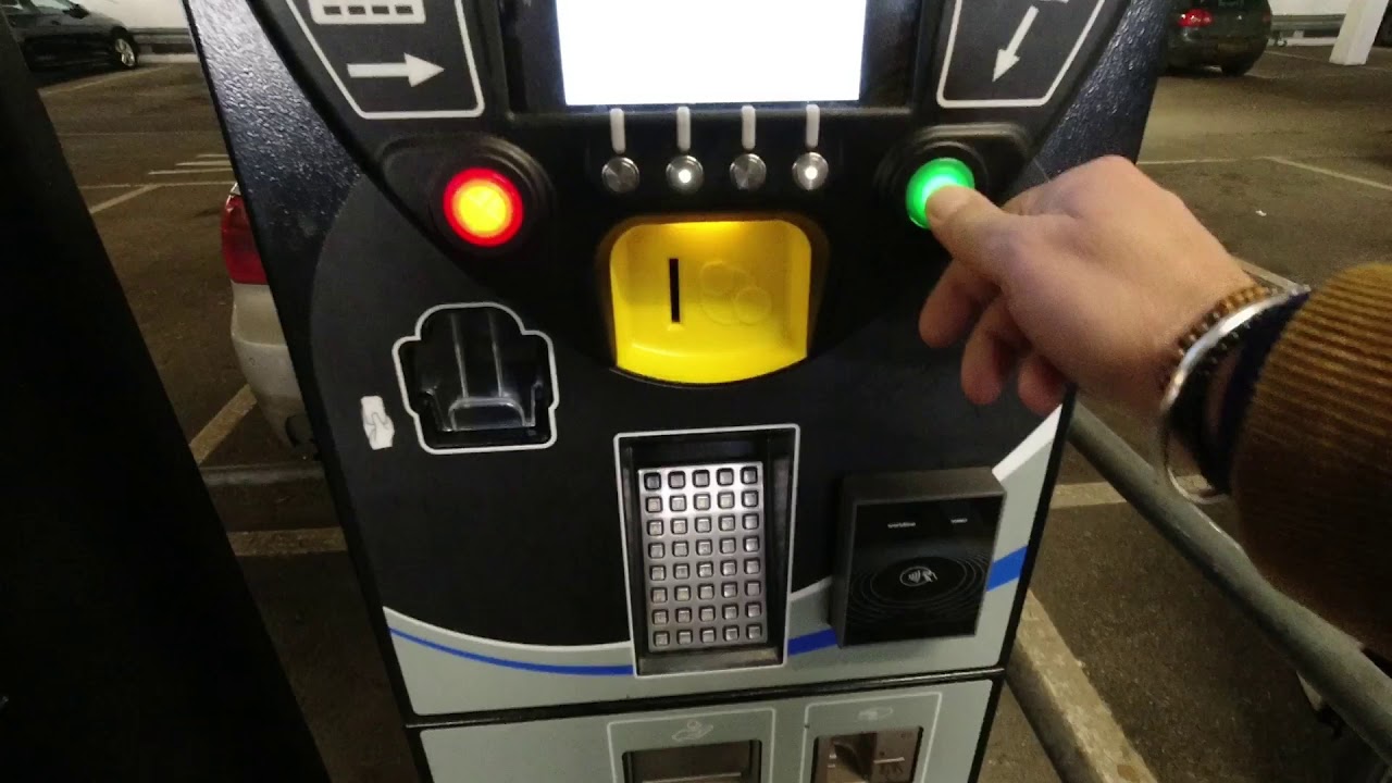 Car Park Ticket Machine Margate - Kent, England - YouTube