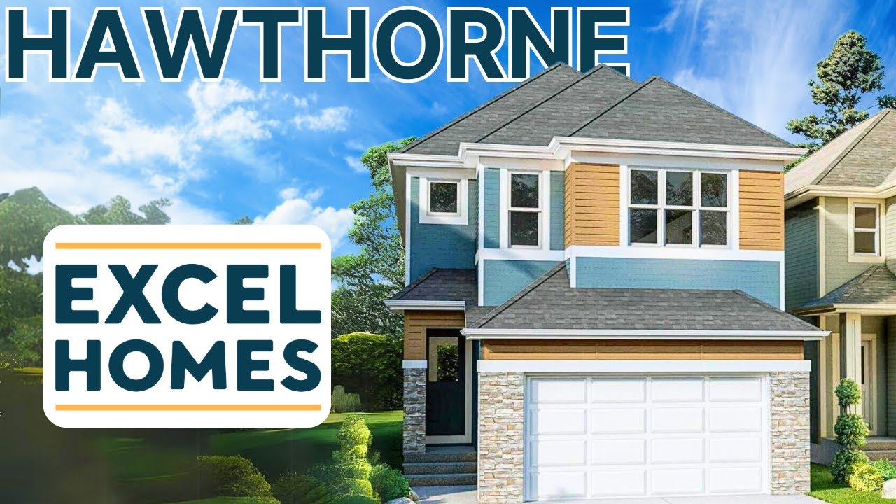 Hawthorne Model Tour | Excel Homes | Airdrie New Builds - YouTube
