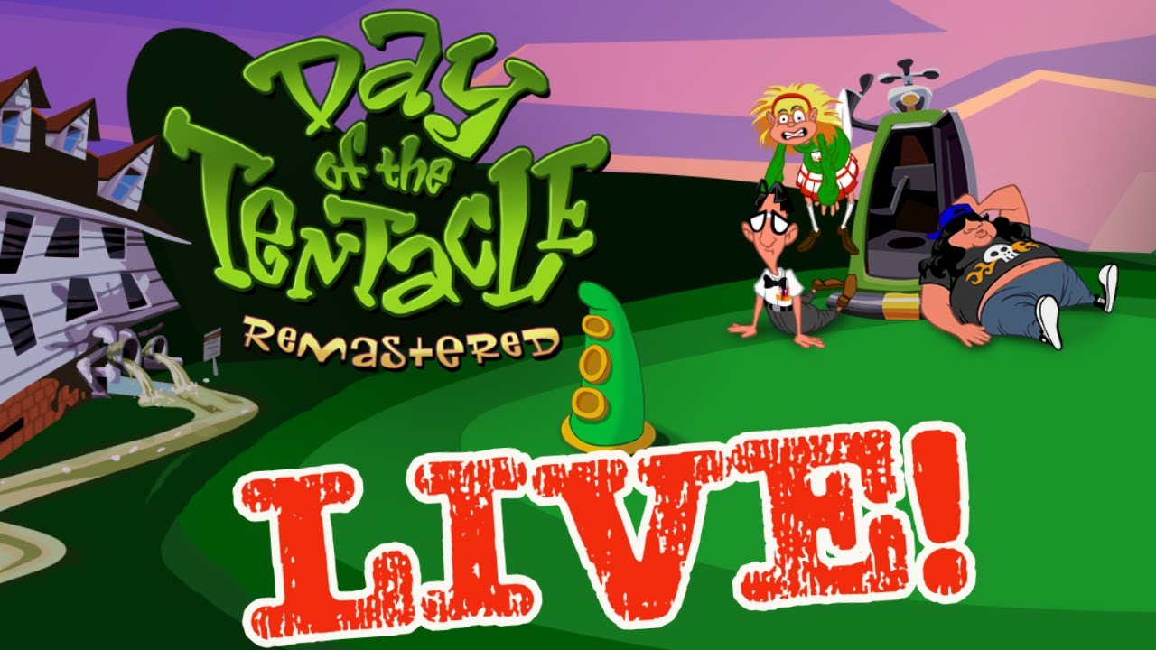 LIVE | Day of the Tentacle Remastered | 19th July 2023 - YouTube