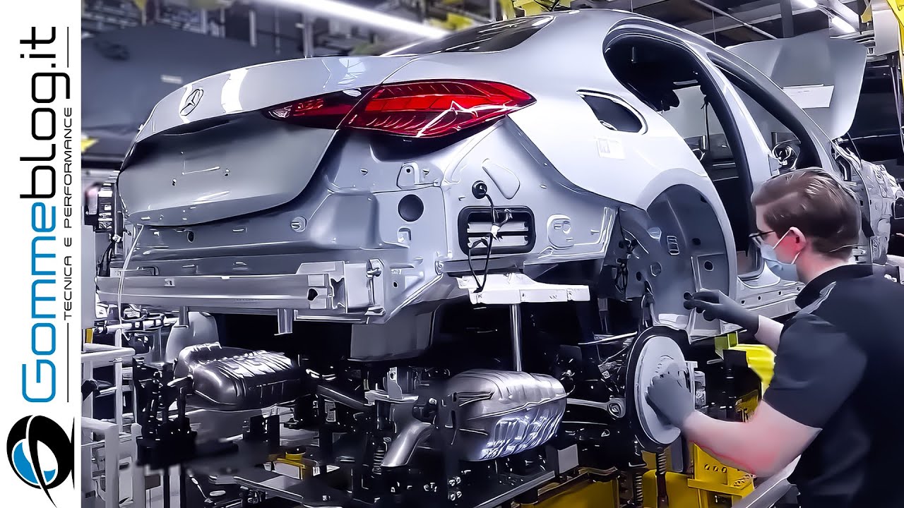 2024 Mercedes C-Class - Car Manufacturing Process +Assembly - YouTube