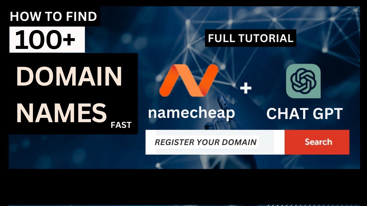 How To Find 100+ Domain Names Ideas With Chat GPT AI Fast - YouTube