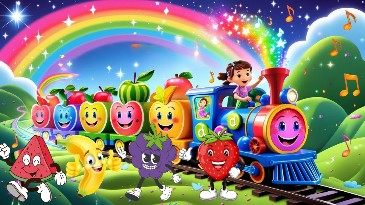 Fun Fruits Song For Kids | Best Fruits Song 2025 | - YouTube