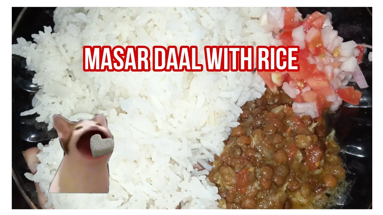 Masar daal with rice🍛😋|Simple and easy 💞 - YouTube
