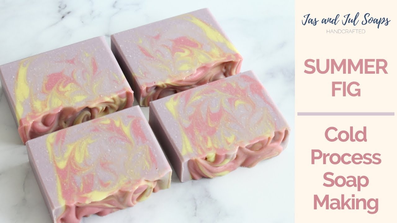 Summer Fi Cold Process Soap Making and Cutting | Jas and Jul Soaps ...