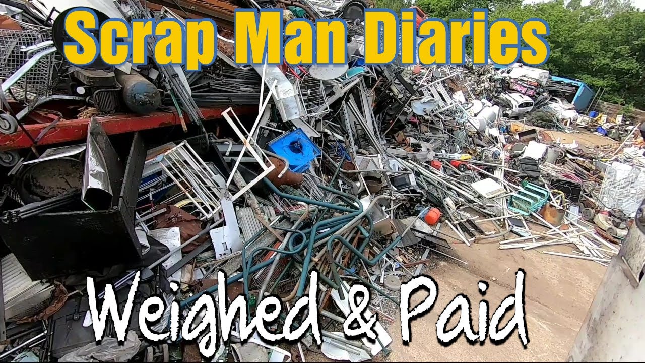 Weighed and paid at the scrap yard + Street Scrapping - YouTube