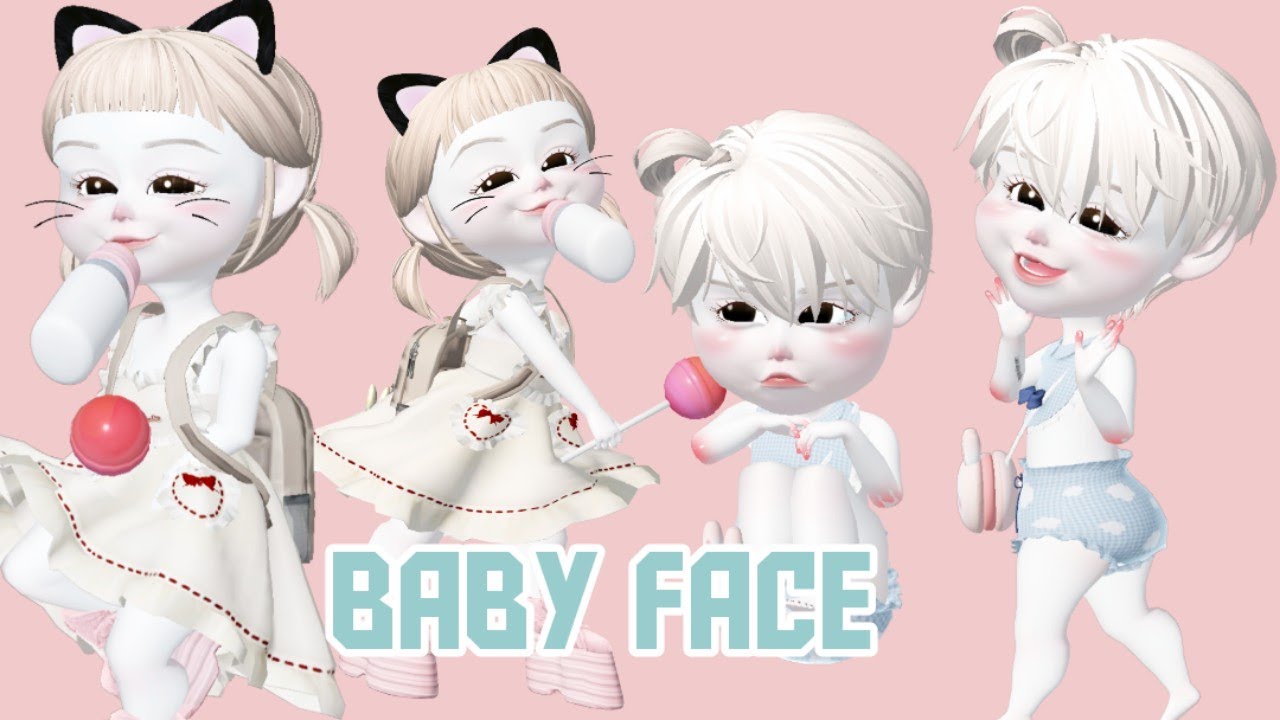 Zepeto Baby Face - YouTube