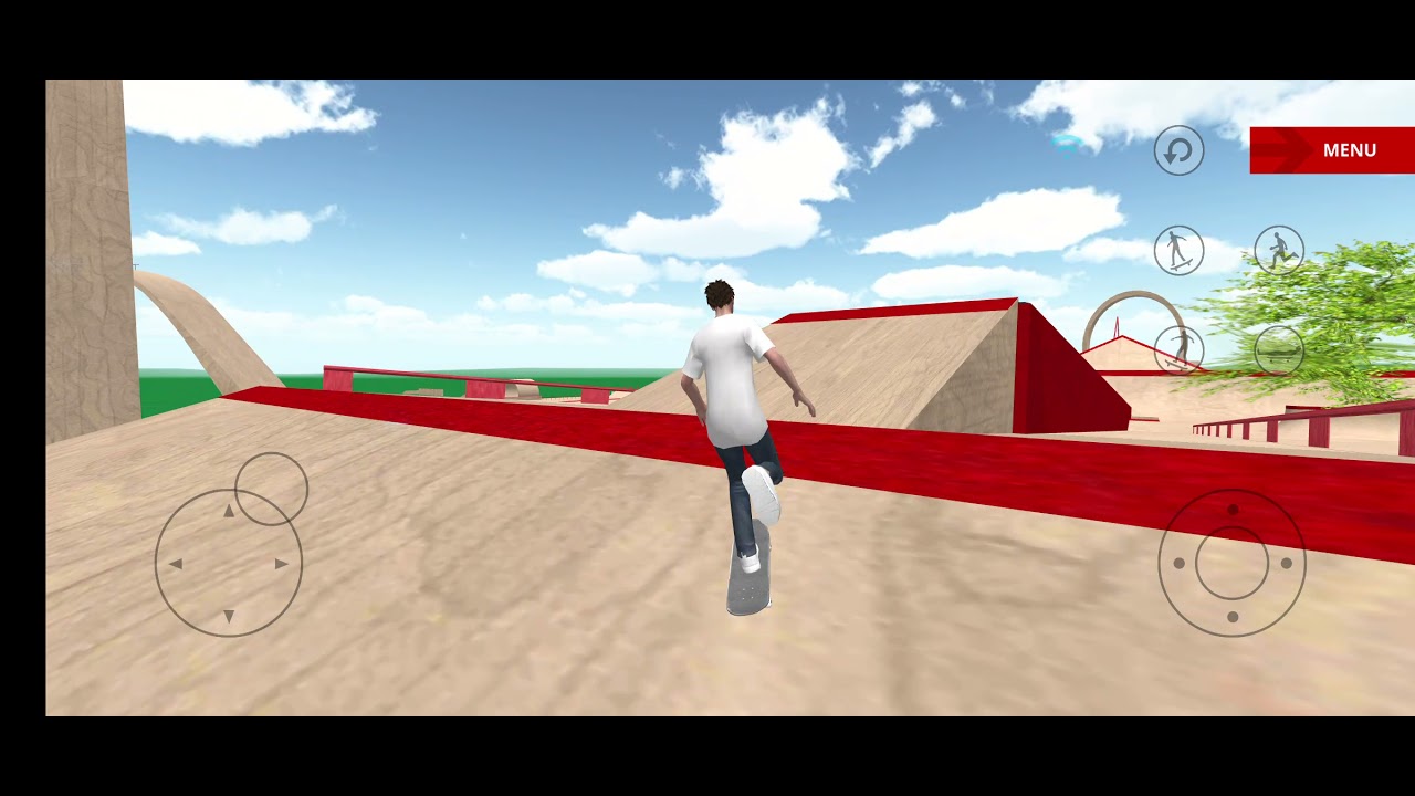 Playing skate space for the 1st time - YouTube