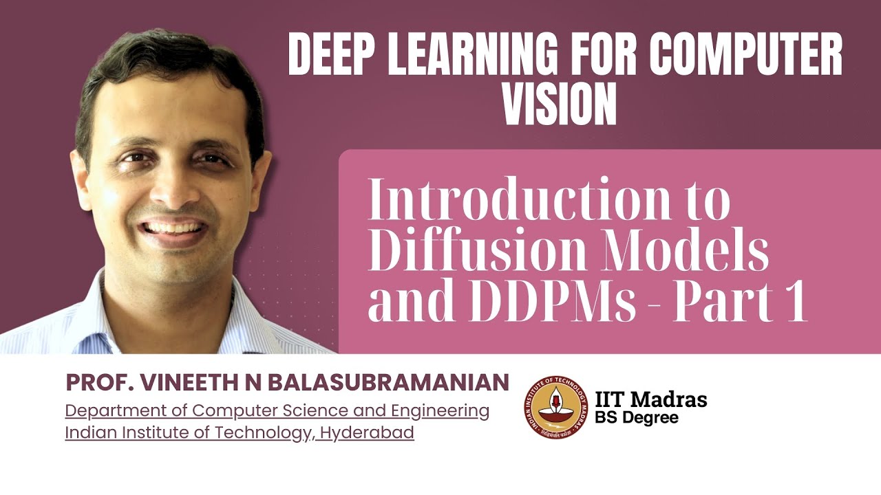 Introduction to Diffusion Models and DDPMs - Part 1 - YouTube