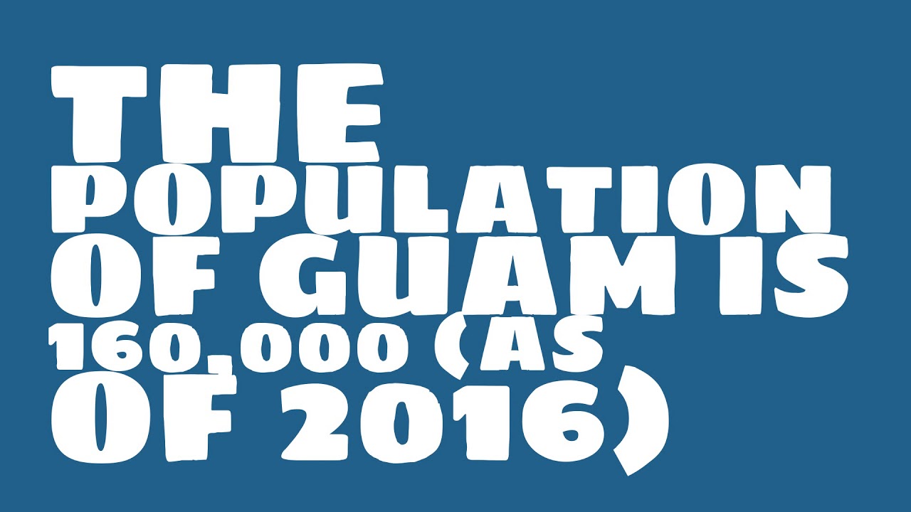 What is the population of Guam? - YouTube