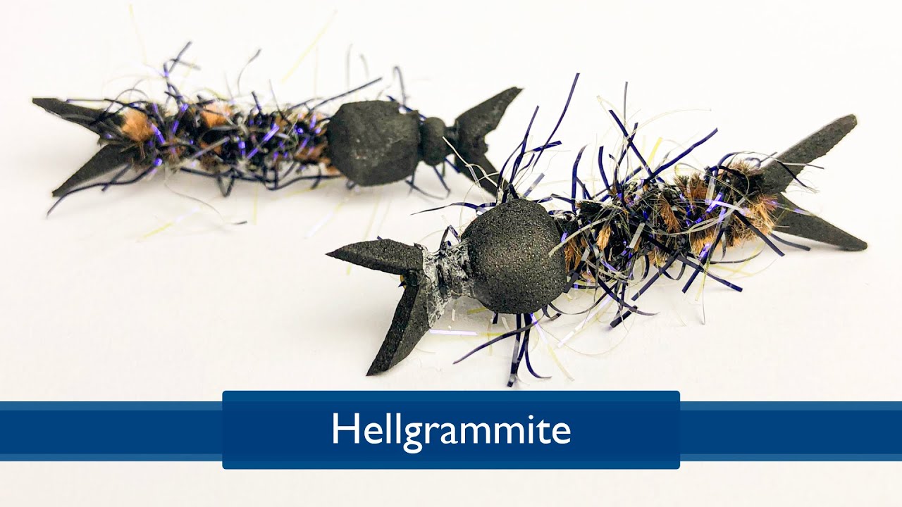 Tying a Hellgrammite with Rich DiStanislao - YouTube