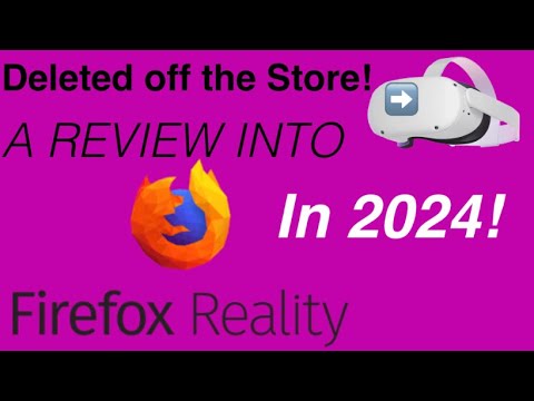 The Forgotten VR Web Browser! - FireFox Reality App On Oculus Quest! #vrgaming #vrvideo - YouTube