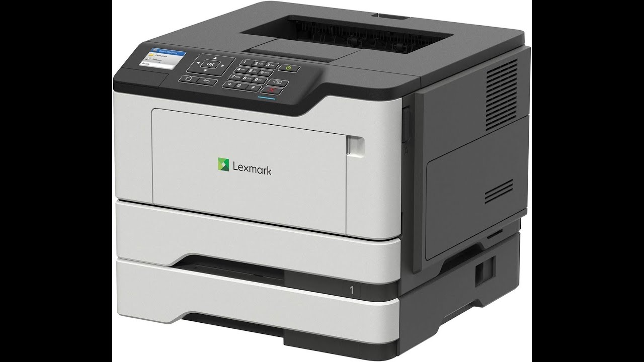 วิธีติดตั้ง Driver เครื่องพิมพ์ Lexmark MS521 - YouTube
