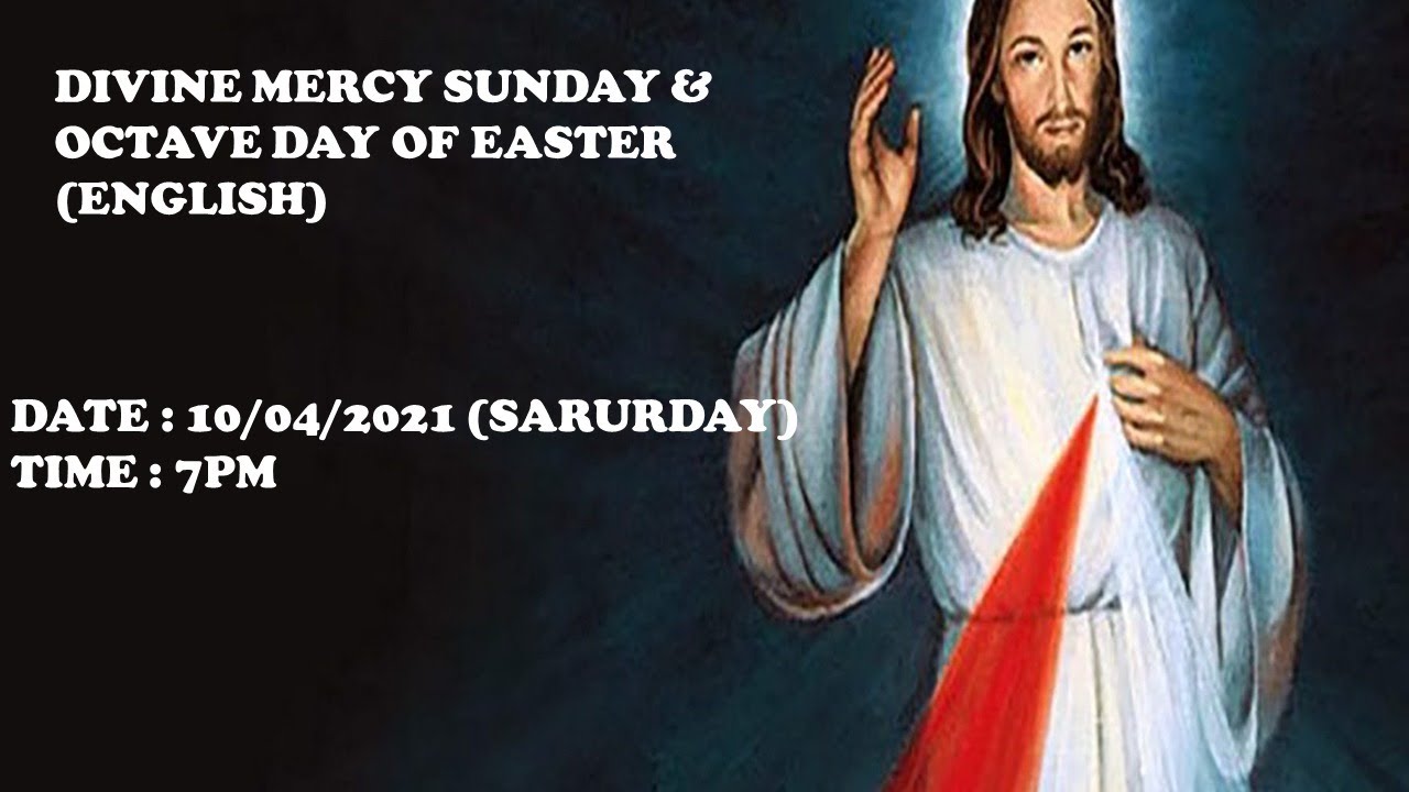DIVINE MERCY SUNDAY & OCTAVE DAY OF EASTER (ENGLISH) - YouTube