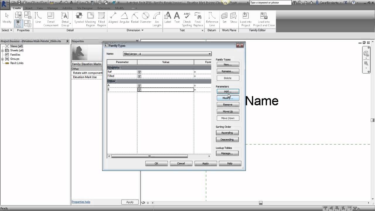 A B C D Elevation Marks - YouTube