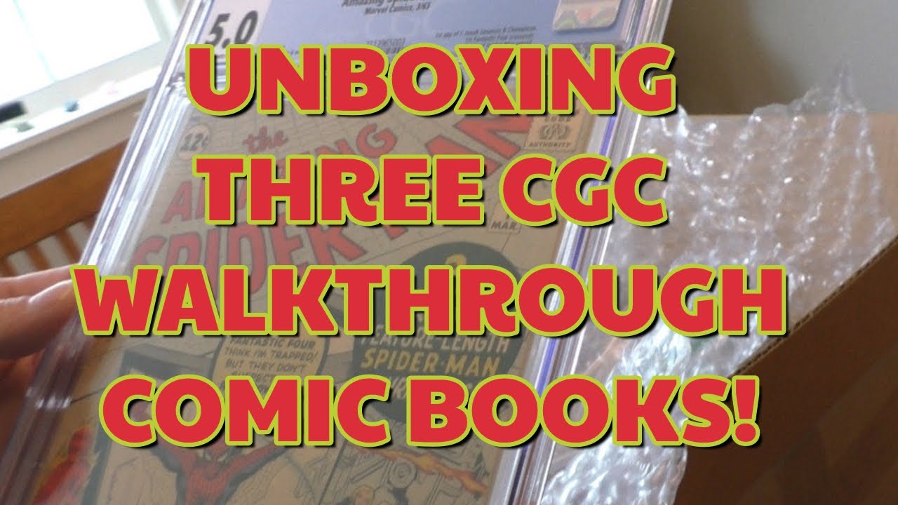 Vintage Comic Book Unboxing 3 CGC WALKTHROUGHS! | SellMyComicBooks.com ...