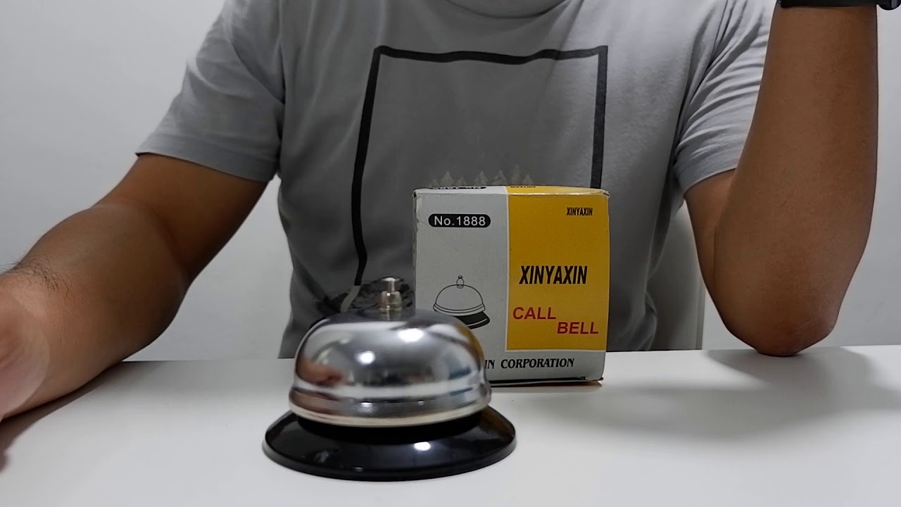 Mr Plug review: กระดิ่งไลฟ์สด กระดิ่งเรียกผนักงาน กริ่งโรงแรม - YouTube