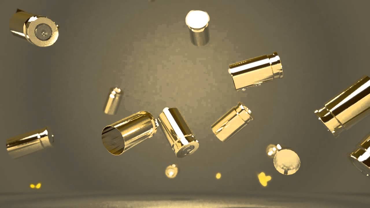 Bullet Shell Particles - YouTube