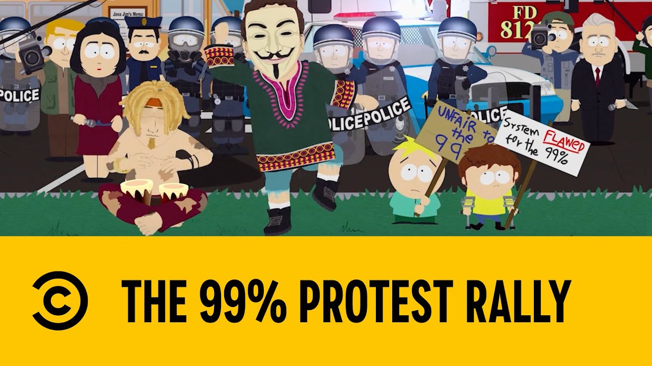 The 99% Protest Rally | South Park | Comedy Central Africa - YouTube