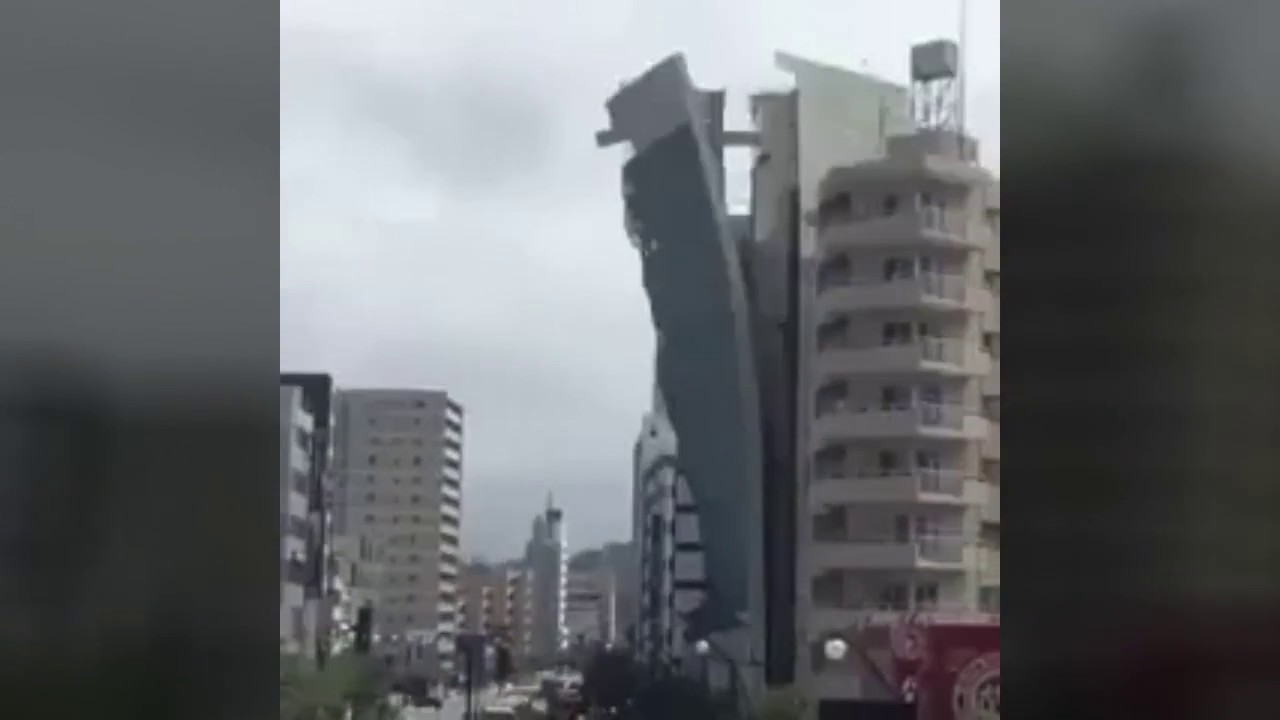 Zalka, Beirut, Lebanon - Building ad structure fail - YouTube