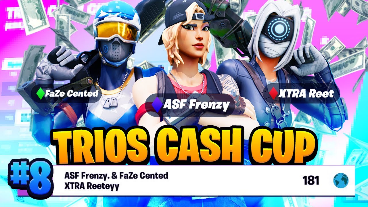 HOW WE CAME IN 8TH PLACE w/ XTRA Reet and FaZe Cented | Frenzy - YouTube