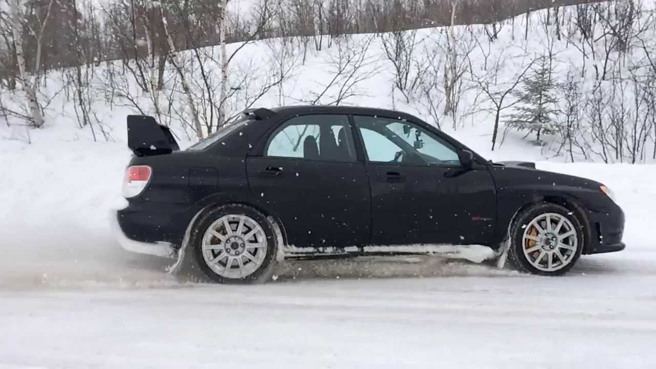 Winter Wonderland in STi - YouTube
