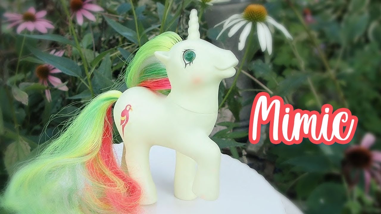 Vintage My Little Pony Twinkle Eyed "Mimic" Unicorn - YouTube