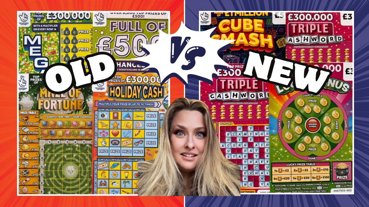 Battle of the Scratch Cards - OLD verses NEW! #scratchcards #scratching ...