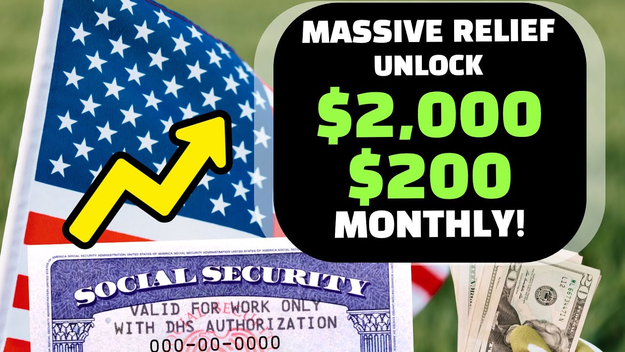 Huge Stimulus News: $2,000 Check + $200 Monthly for Low-Income Earners ...
