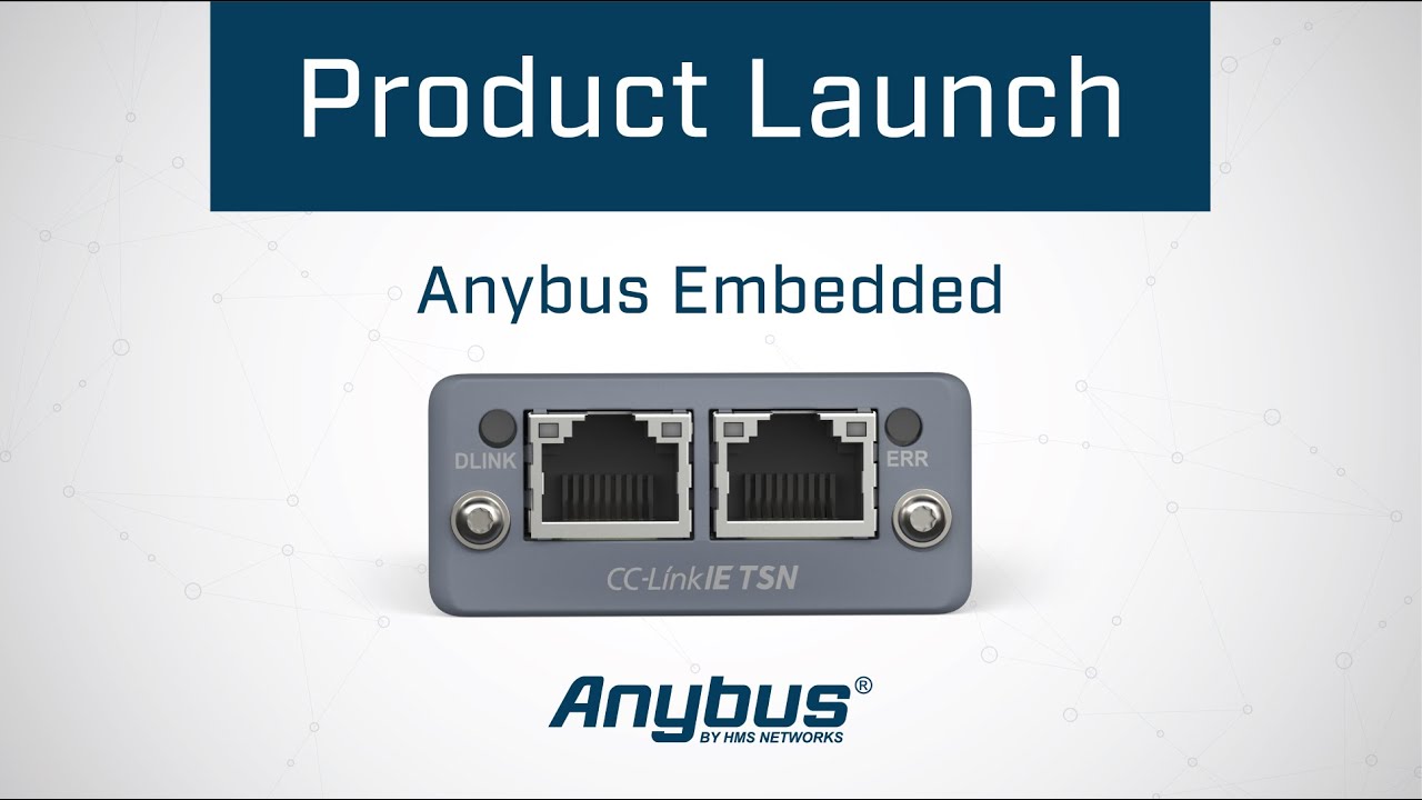 Anybus CompactCom CC-Link IE TSN Release Webinar - YouTube