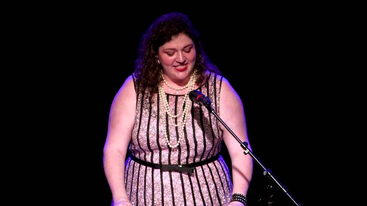 Liz Eller reading "Dry Heaving Builds Character" - YouTube