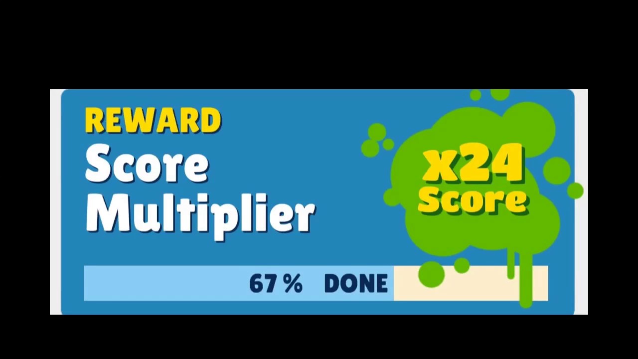 Reward score Multiplier 67% Done x 24 score of 2017. - YouTube