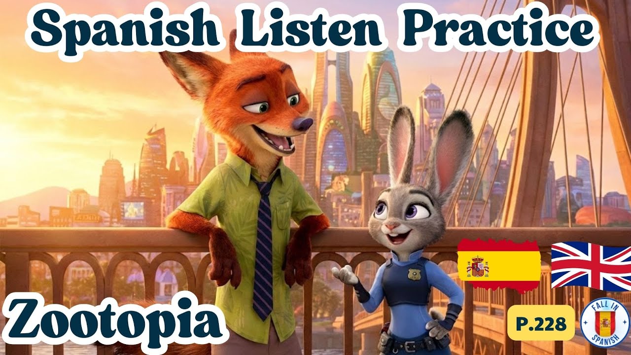 Learn Spanish By Yourself | Zootopia Movie - YouTube