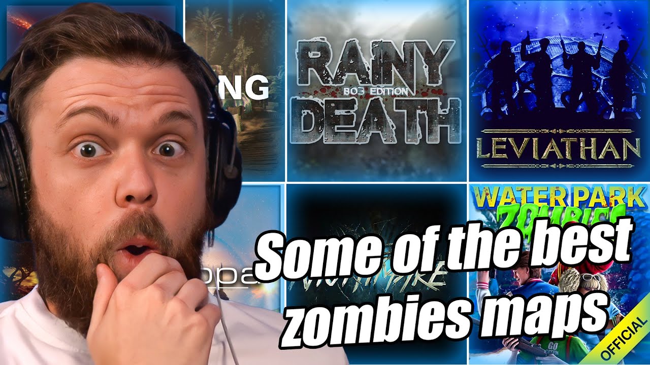 50 Custom Zombies Maps YOU NEED TO TRY | StoneMountain Reacts - YouTube