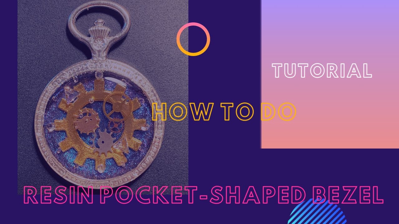 Watch me Resin Tutorial Taschenuhr im Steampunk Design - YouTube