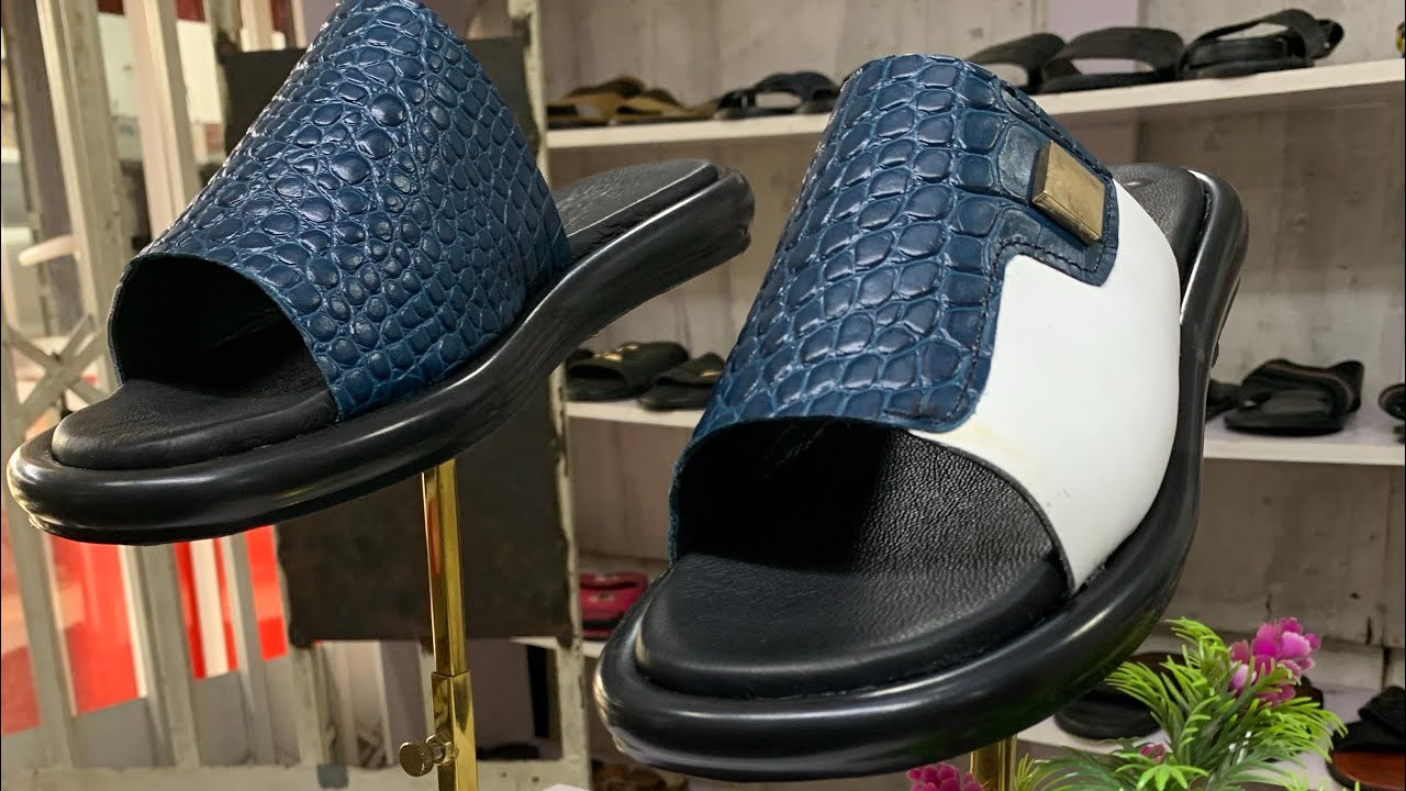 Shoe making tutorials (How to make cover slippers) - YouTube