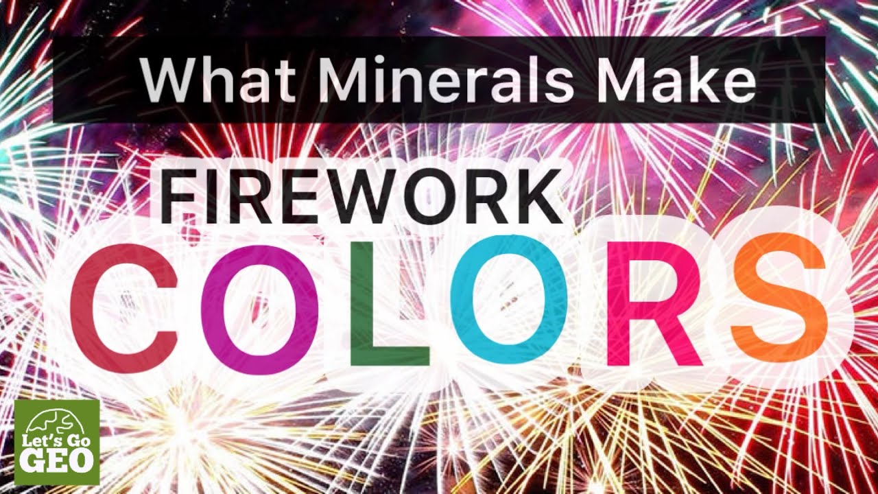 What Makes the Colors of Fireworks ? - YouTube