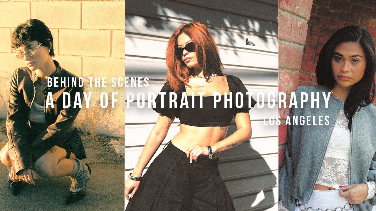A Day of Portrait Photography in Los Angeles | Pentax 645z + Instax ...