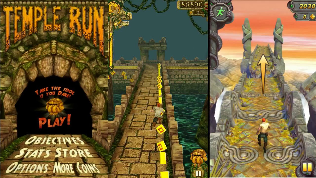 TEMPLE RUN (GAME PLAY)Full HD - YouTube