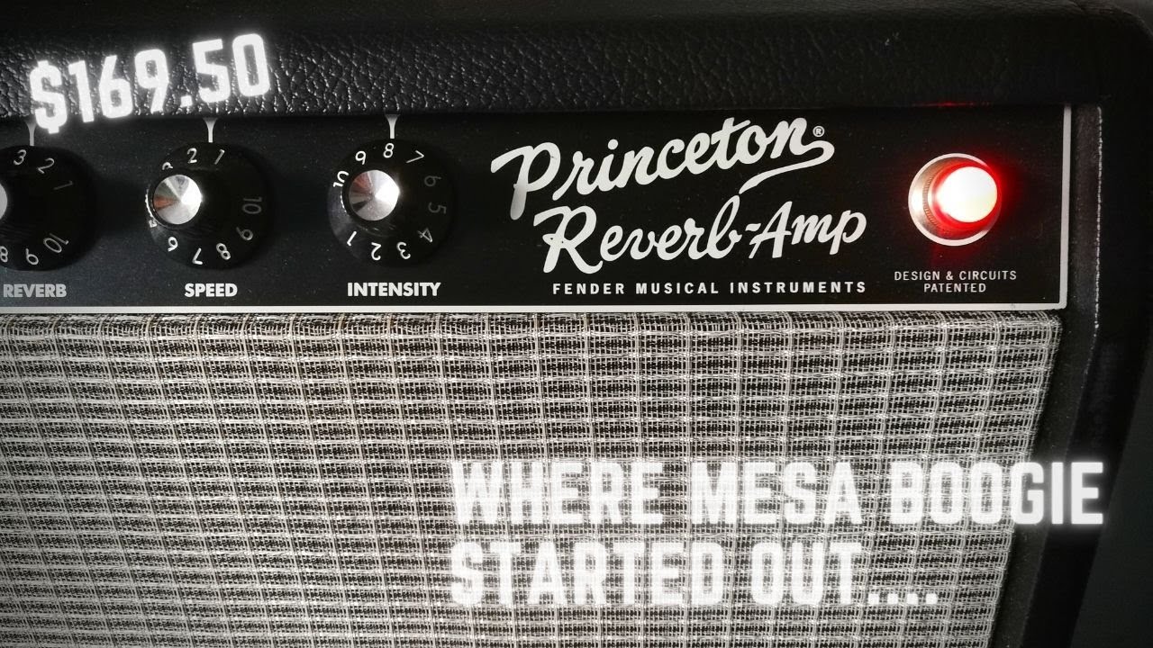 Budget Amp turned Classic || Fender Princeton Reverb - YouTube