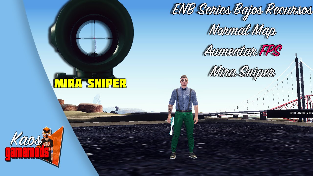 [PACK]Enb Bajos Recursos, NormalMap, +FPS y Mira Sniper [SAMP&SA] - YouTube