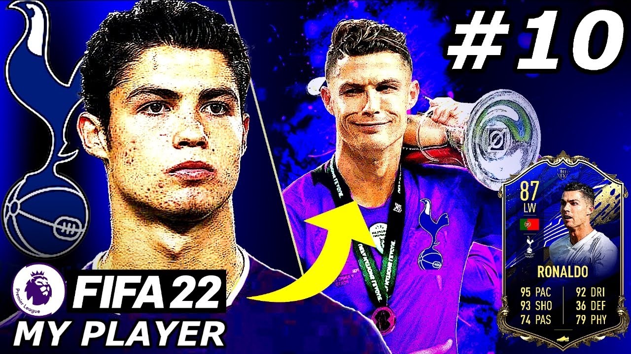 RONALDO WINS A TROPHY FOR SPURS?!😱 - FIFA 22 Ronaldo Player Career Mode ...