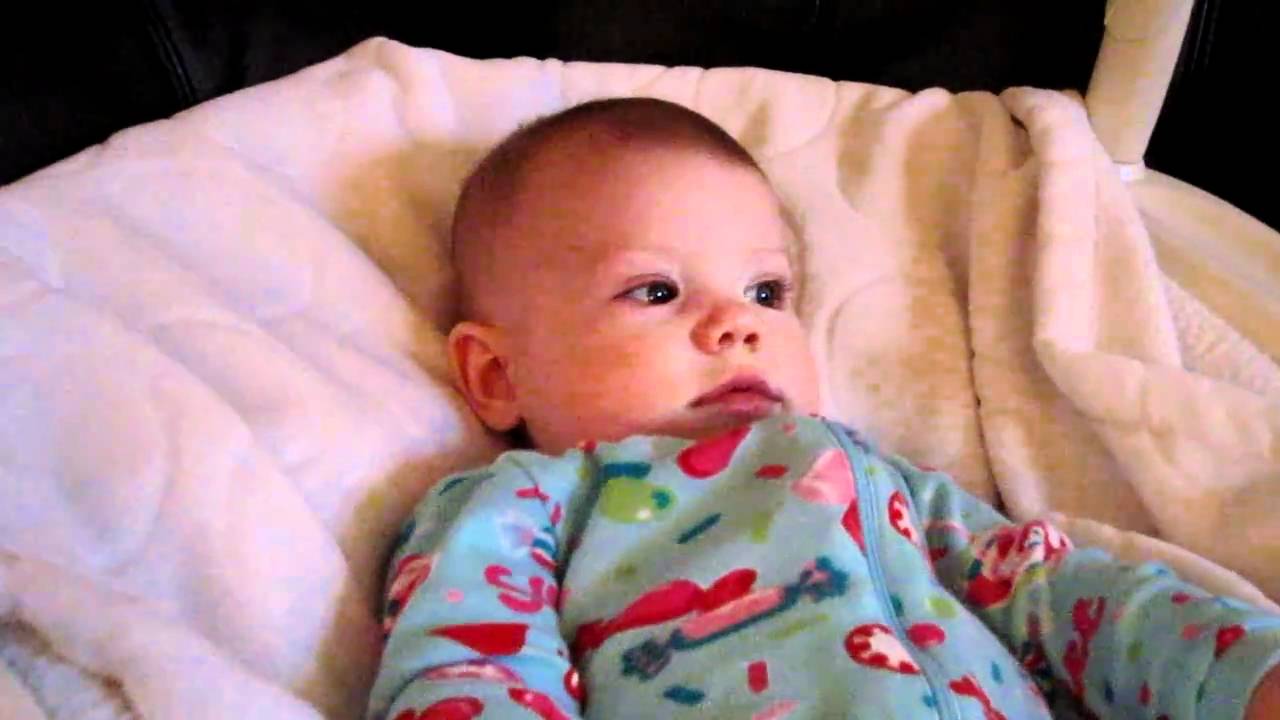 Nora Fern Kloock zoning out to Baby Einstein - YouTube