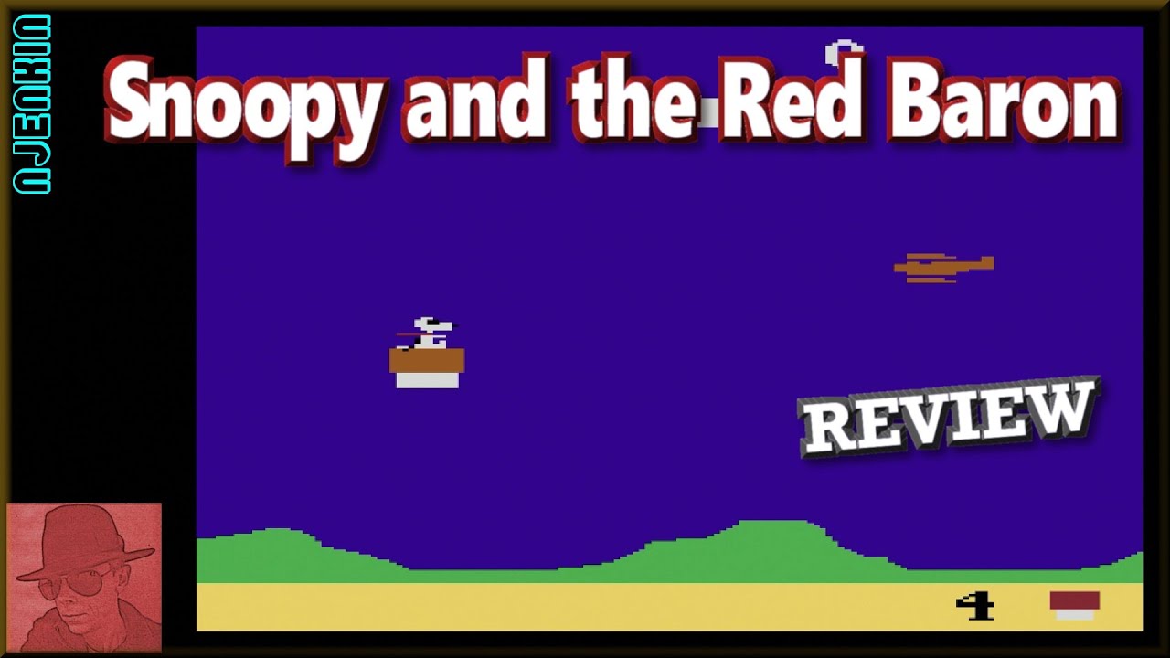 Snoopy and the Red Baron - on the Atari 2600 - with Commentary !! - YouTube