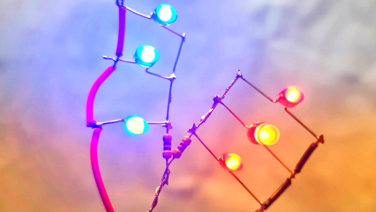 4 DIY LED Light Projects - YouTube