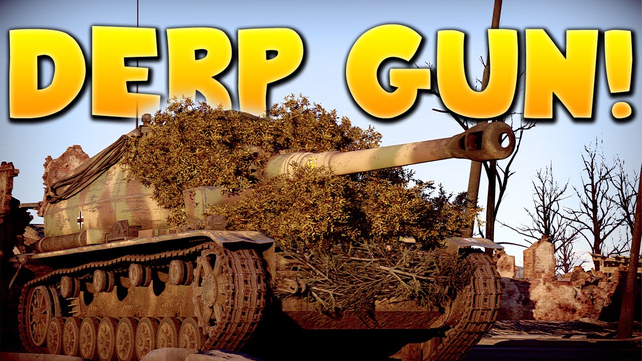 DERP GUN! - War Thunder [Dicker Max Gameplay] - YouTube