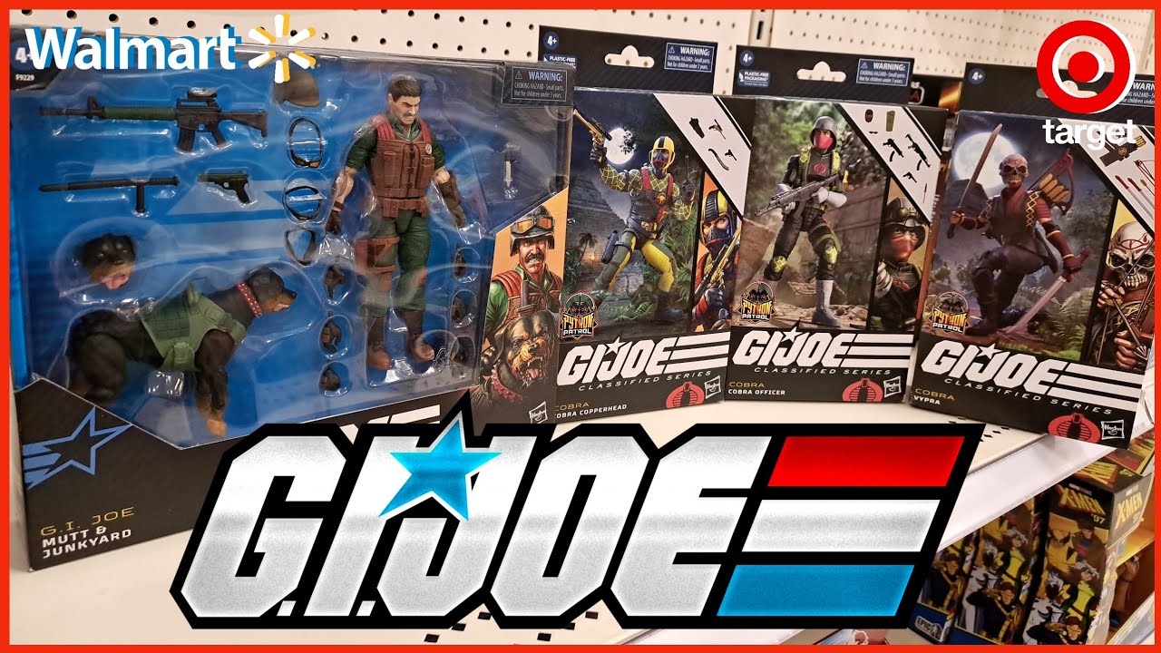 Celebrate G.I. Joe Day with New Toys at Walmart & Target - YouTube