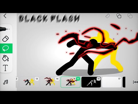 How to animate Blackflash (2) - YouTube