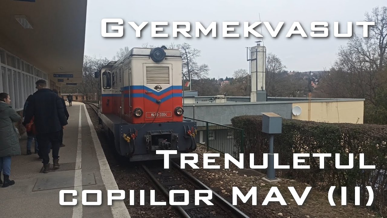 Trenuletul copiilor Budapesta / Children's Train in Budapest ...